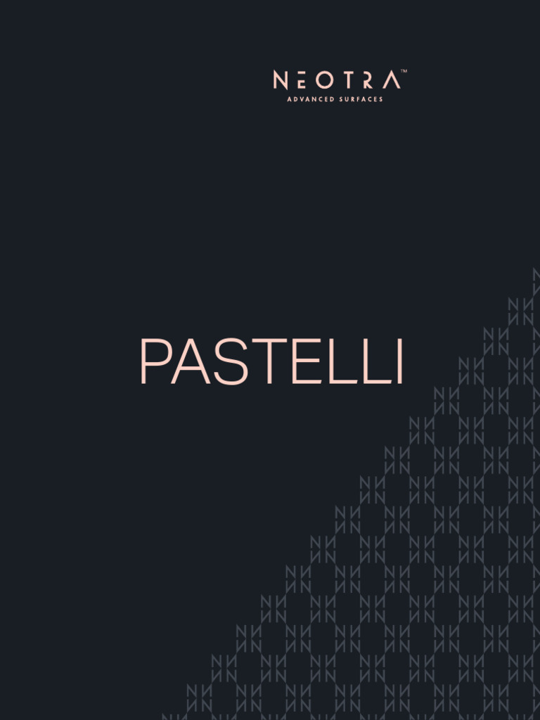 Neotra - Pastelli Catalogue | PDF | Countertop | Drill