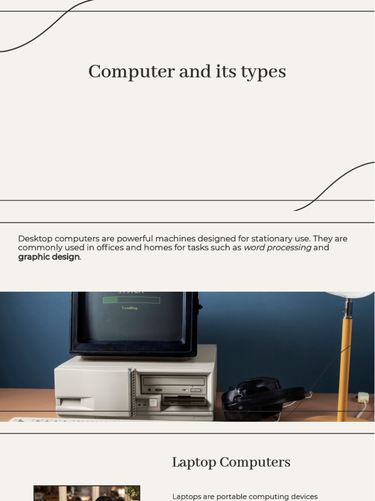 Computer Its Types | PDF