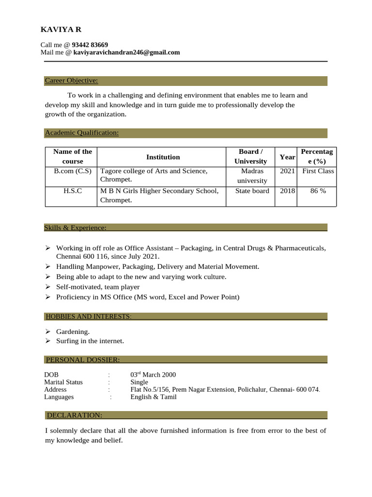 Naukri_KaviyaR[2y_0m] | PDF