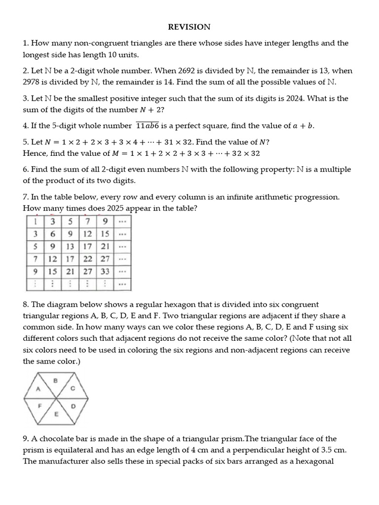Logical Thinking - Area-Print | PDF | Sphere | Triangle