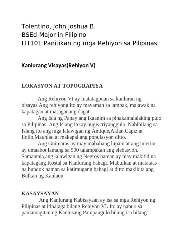 Tolentino | PDF