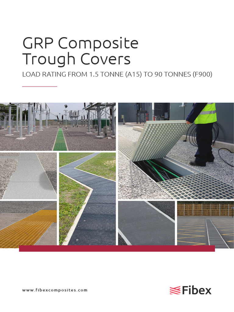 5 - Fibex - GRP Composite Trough Covers NEW | PDF | Precast Concrete ...