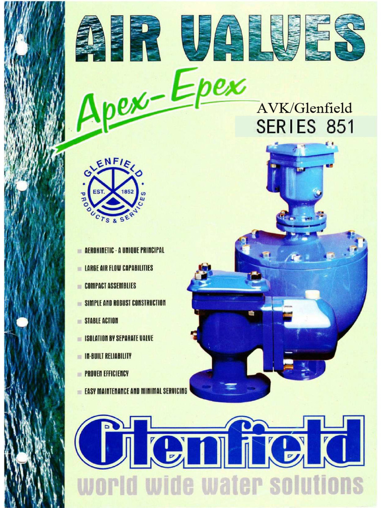 1) Catalogue - AVK-Glenfield 851 (2018-07) | PDF