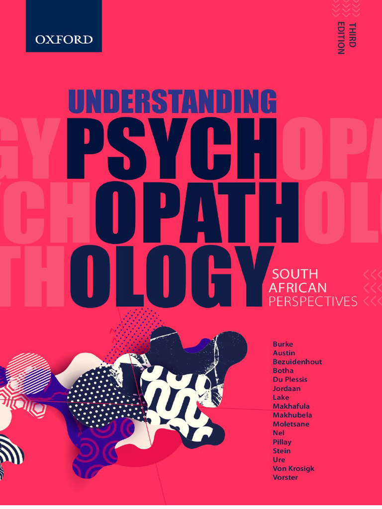 Psychopathology Textbook | PDF