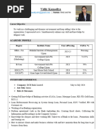 Wharton Resume Template | PDF