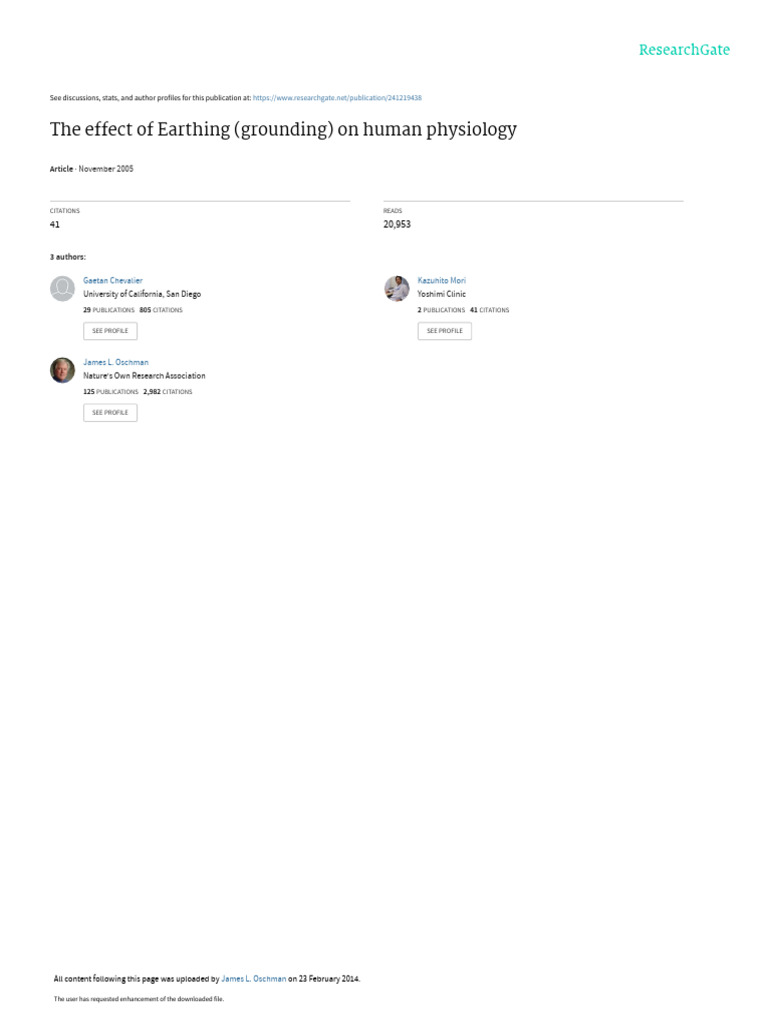 The_effect_of_Earthing_grounding_on_human_physiolo (1) | PDF ...