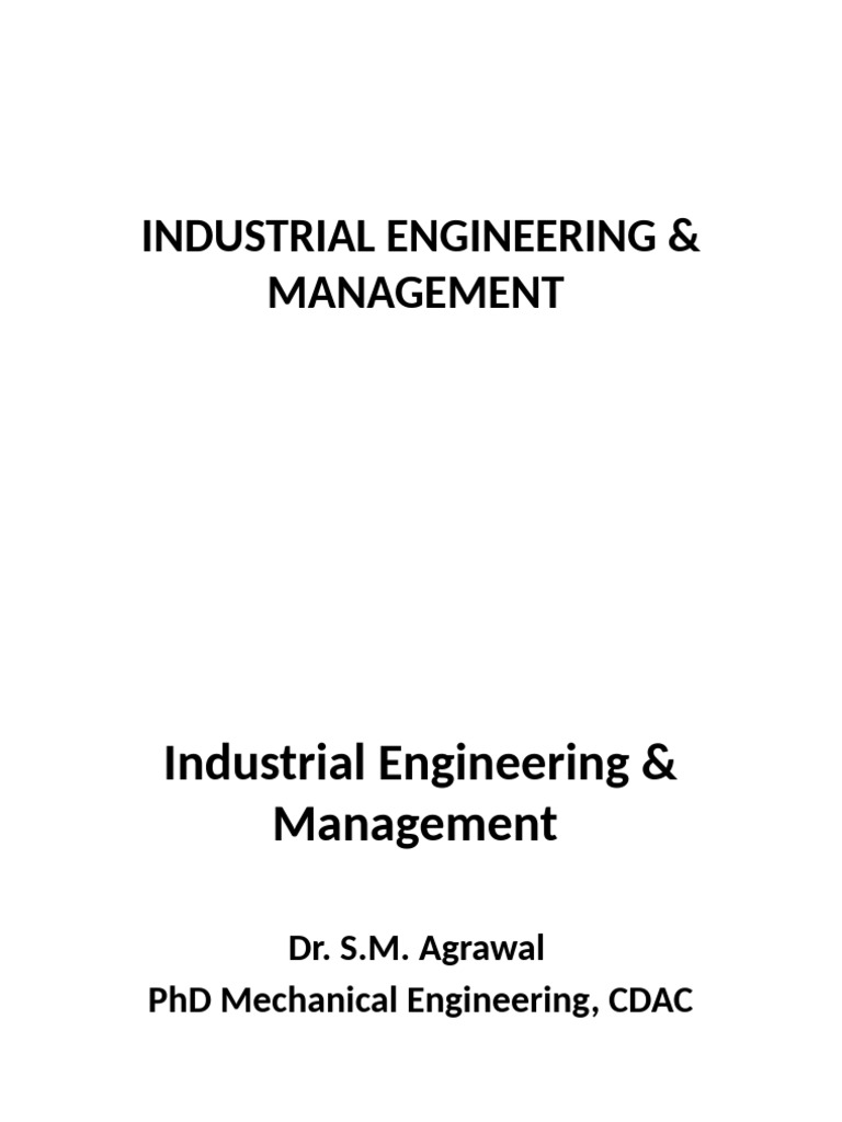 Introduction Unit 5 | PDF | Industrial Engineering | Bureaucracy