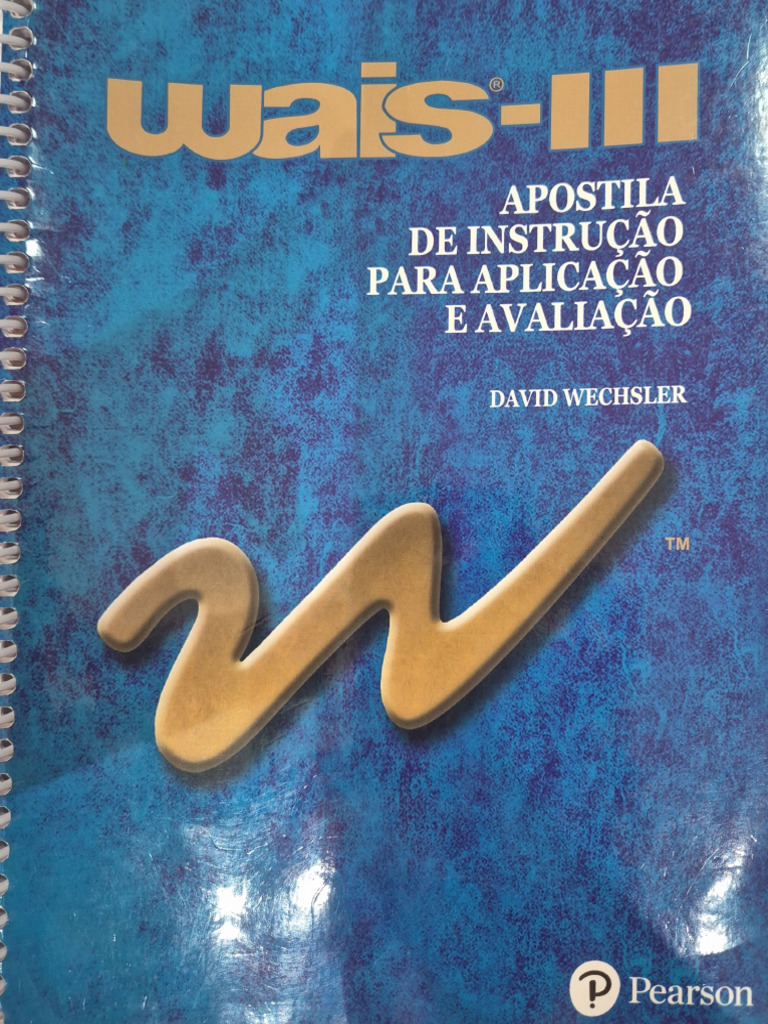 Wais-3 Manual de Aplicação | PDF