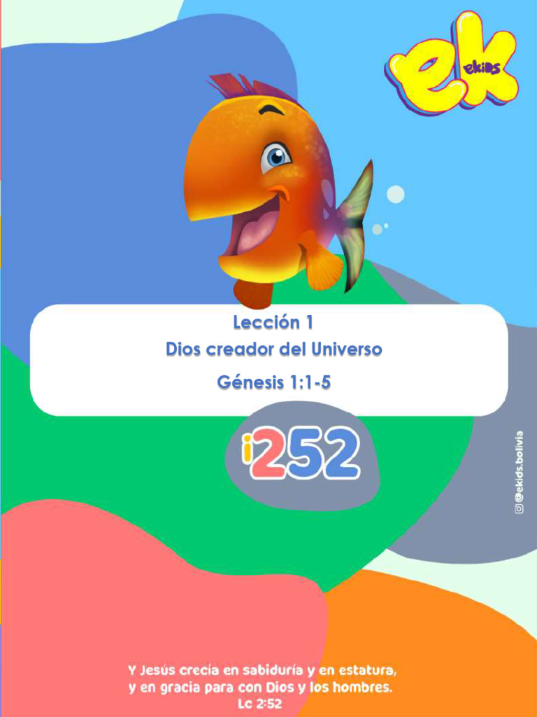 I252 Leccion 1 - C | PDF | Oración | Narrativa de la creación del Génesis