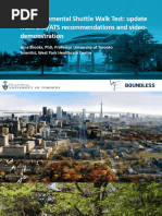 10 Meter Walk Test | PDF