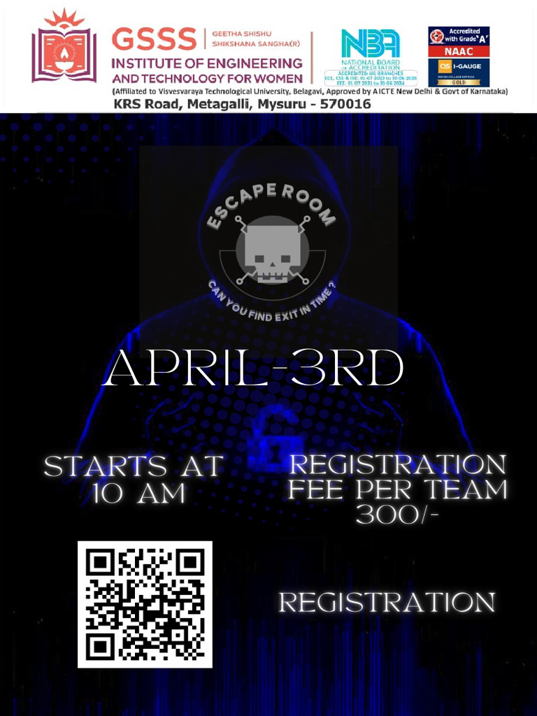 Escape Room Brochure | PDF