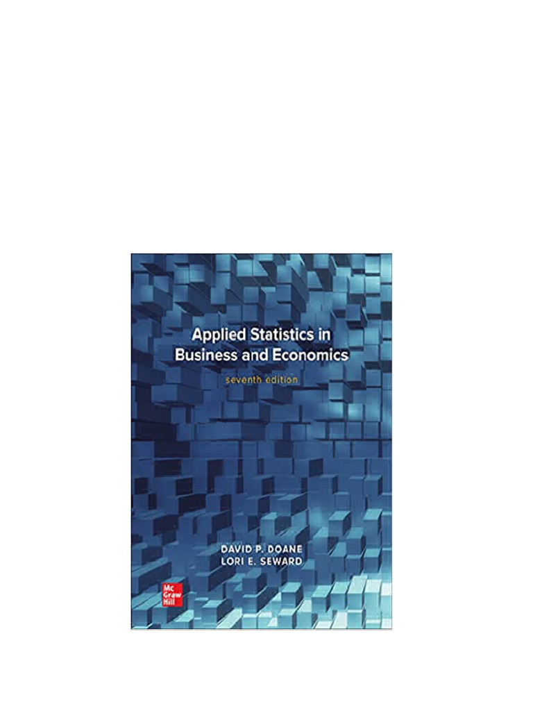 (Ebook PDF) Applied Statistics in Business and Economics 7th Editioninstant Download | PDF | Dow ...