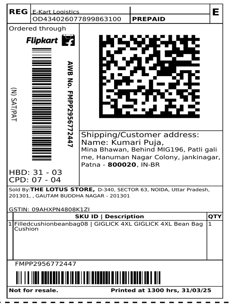 Flipkart-Labels-31-Mar-2025-01-00 (Cropped) | PDF