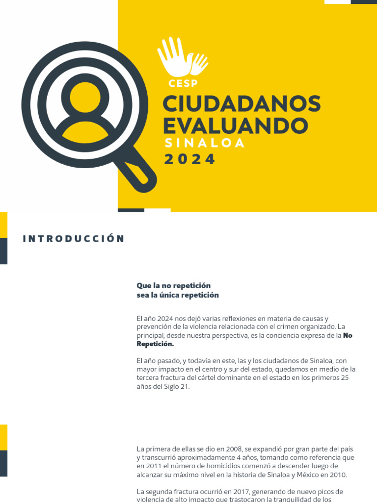 Ciudadanos Evaluando 2024 CESP | PDF | Violencia doméstica | Agresión