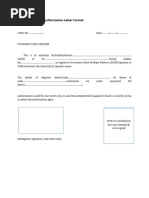 Authorization Letter for Stamp Paper | PDF