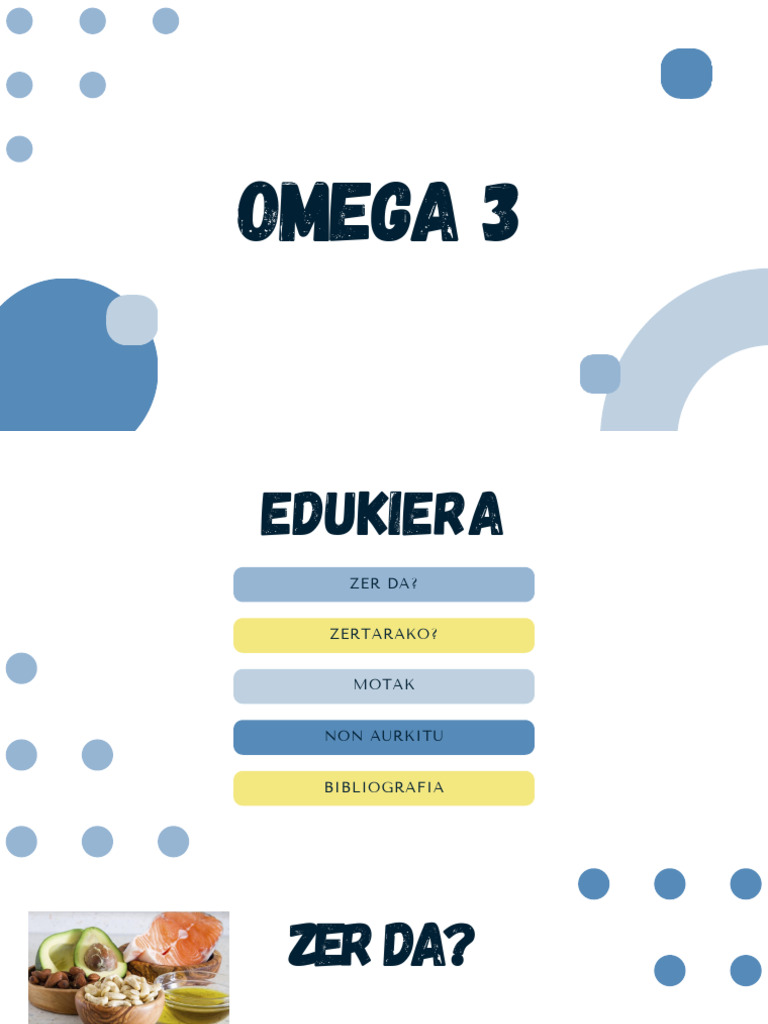 Omega 3 | PDF