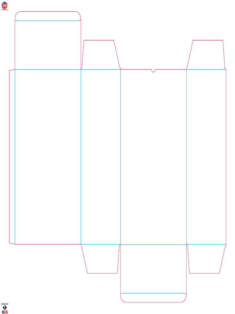 7x4.2x15 Inch Card Box Design | PDF