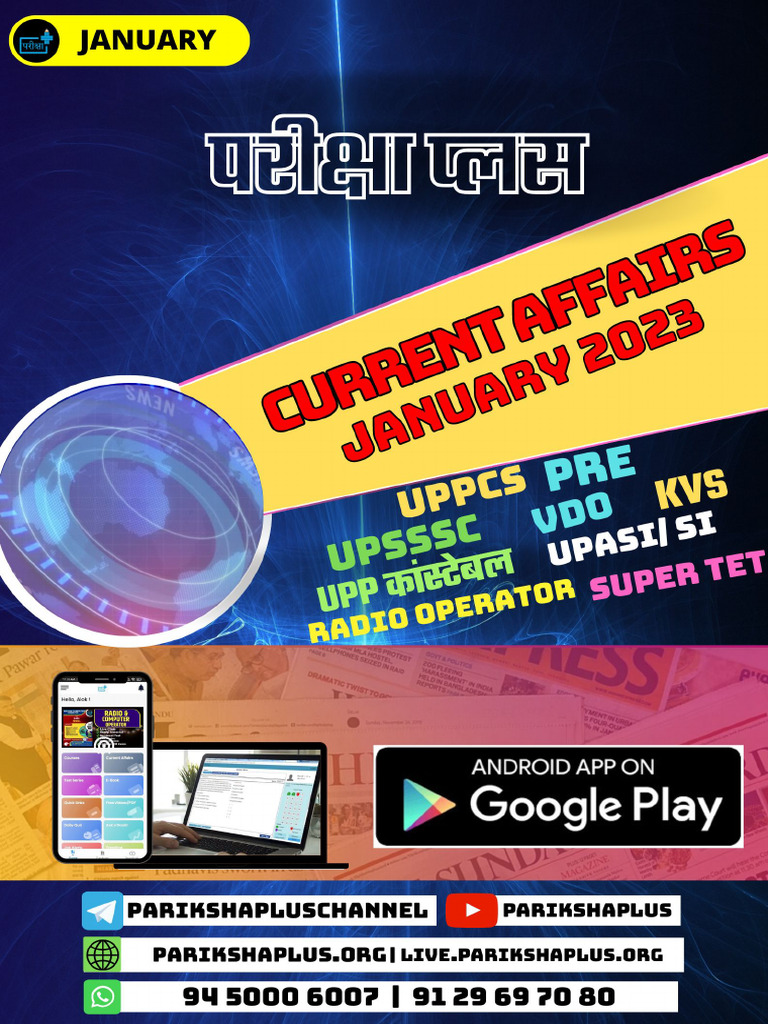Aps Current Affiars Jan | PDF