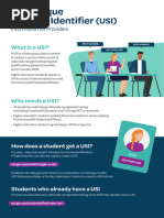 USI Student Quick Guide | PDF | Login | Password