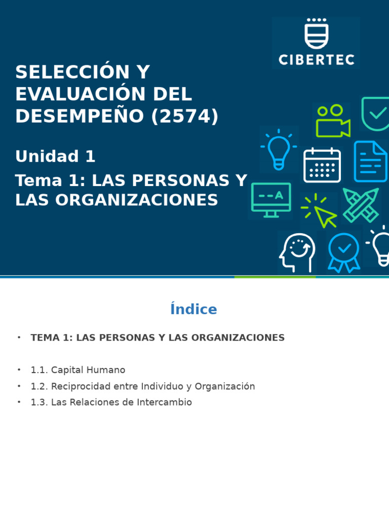 5.- PPT Unidad 01 Tema 01 2025 01 Selección y Evaluación de Des (2574 ...