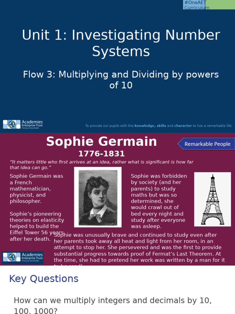 Unit 1 Flow 3 - Multiplying - Dividing by Powers of 10 | PDF | Mathematics