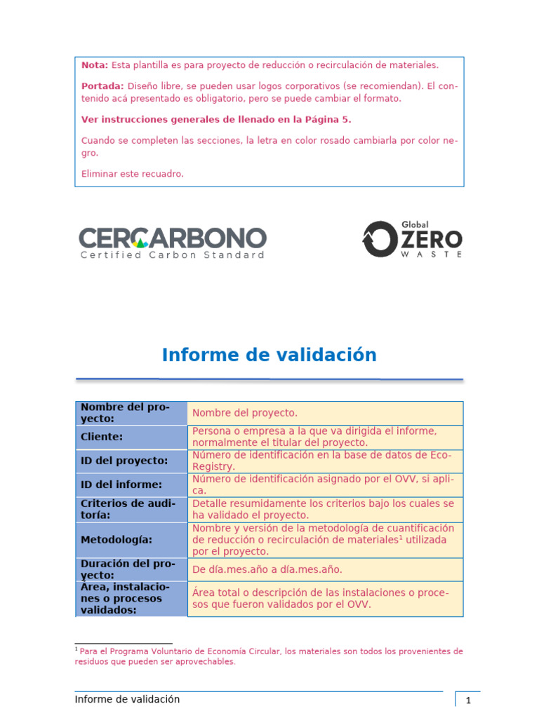 Informe de Validación 2025 | PDF | Información | Economias