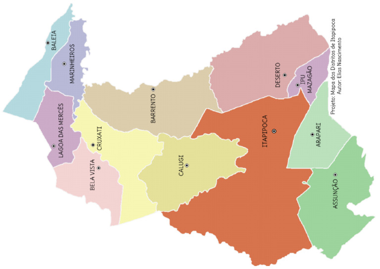 Mapa de Itapipoca | PDF