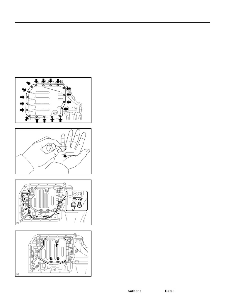 Remplacement Transmission Valve Body Assy (U240E) | PDF | Automatic ...