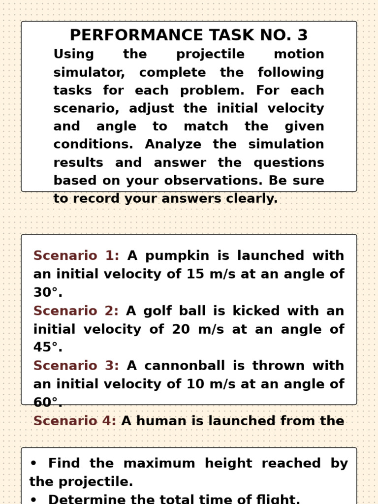 Performance Task No. 3 | PDF