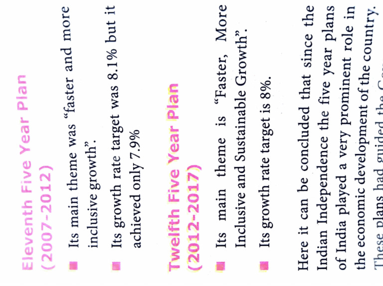 Five year plan | PDF