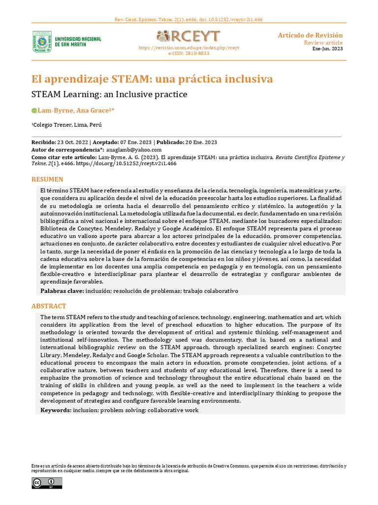 Admin, A1-E466 P | PDF | Constructivismo (filosofía de la educación) | Aprendizaje