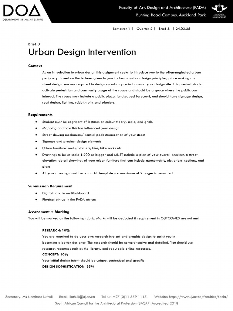 B03 - Urban Design Intervention | PDF