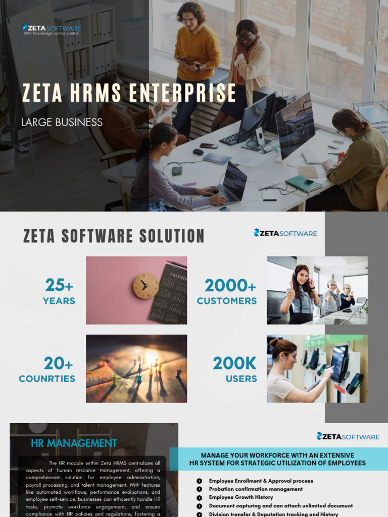 Comprehensive HRMS Solutions Overview | PDF | Performance Appraisal | Human Resources