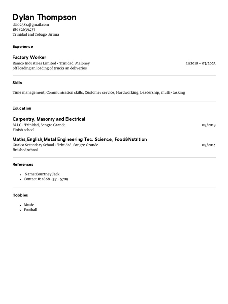 My Resume | PDF