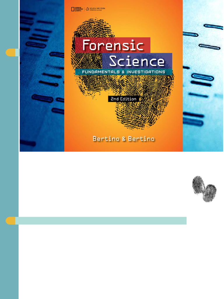 Fdocuments - in Forensic Science Fundamentals Investigations 2e Chapter ...