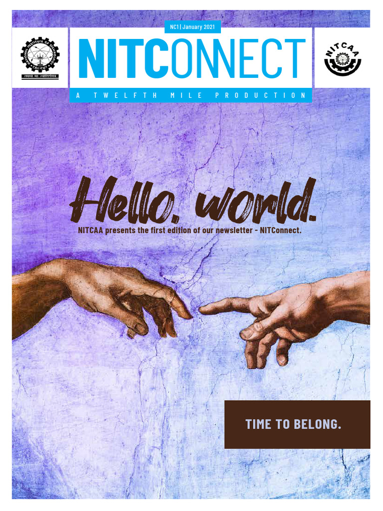 Nitconnect: Hello, World | PDF