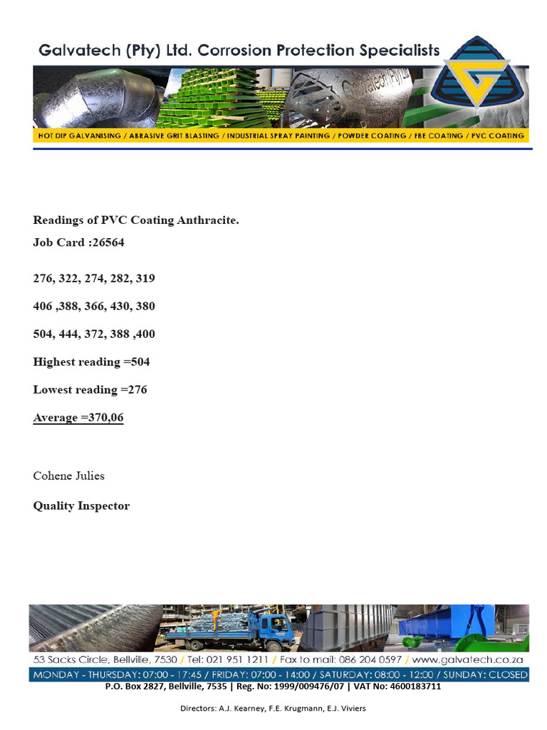 PVC Readings | PDF