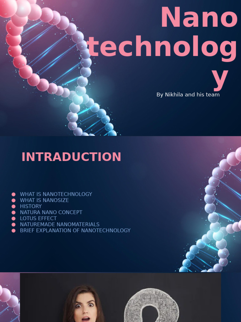 Nanotech by NIkhila and His Team | PDF