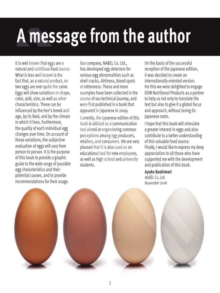 The Illustrated Egg Handbook | PDF | Egg | Yolk