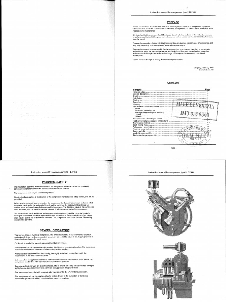 SPERRE HL2 160 | PDF
