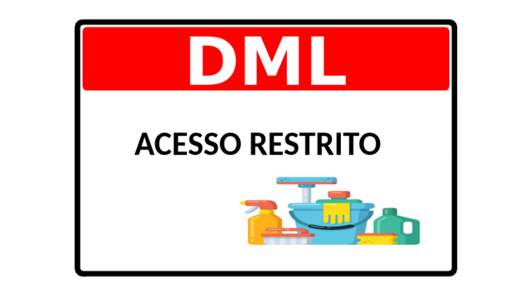 Placa de Sinalização - DML | PDF