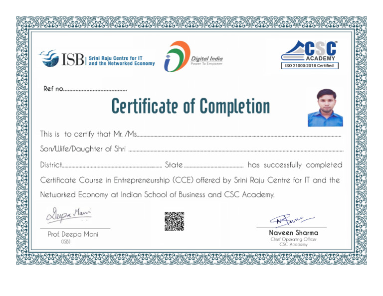 Certificate | PDF