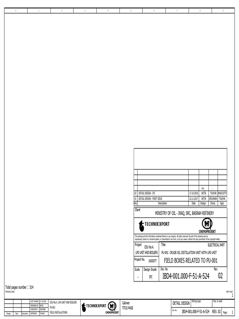 IBD4-001.000-F-51-A-524_FIELD BOXES RELATED TO PU-001 | PDF | Chemical ...