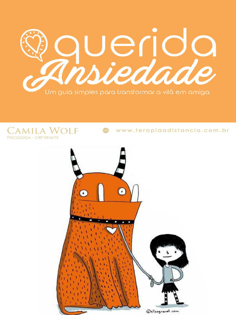 Querida Ansiedade - Camila Wolf - Terapia A Distan - 240218 - 204922 | PDF