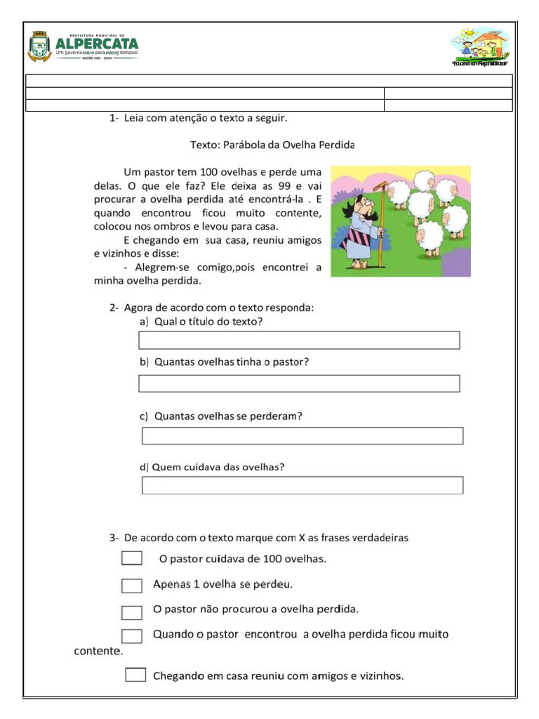 Avaliação de Nsino Religioso | PDF