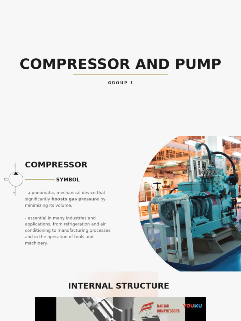Compressor vs Pump: Key Differences | PDF | Pump | Hydraulics
