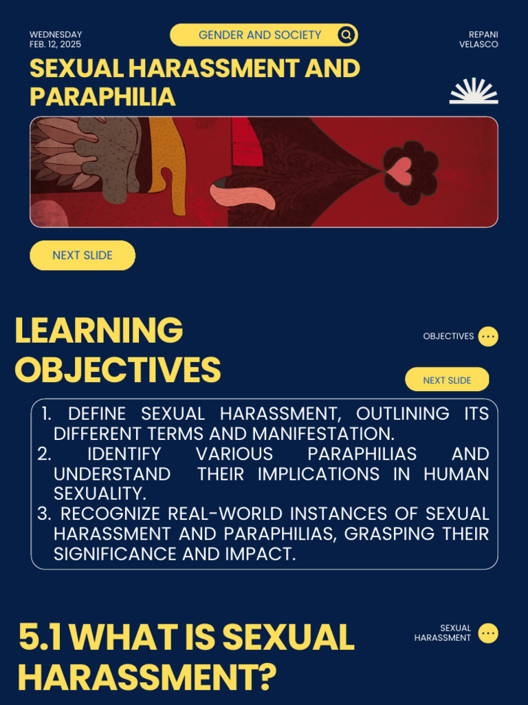 Chapter 5 Sexual Harassment & Paraphilia_20250225_005804_0000 (1) | PDF ...