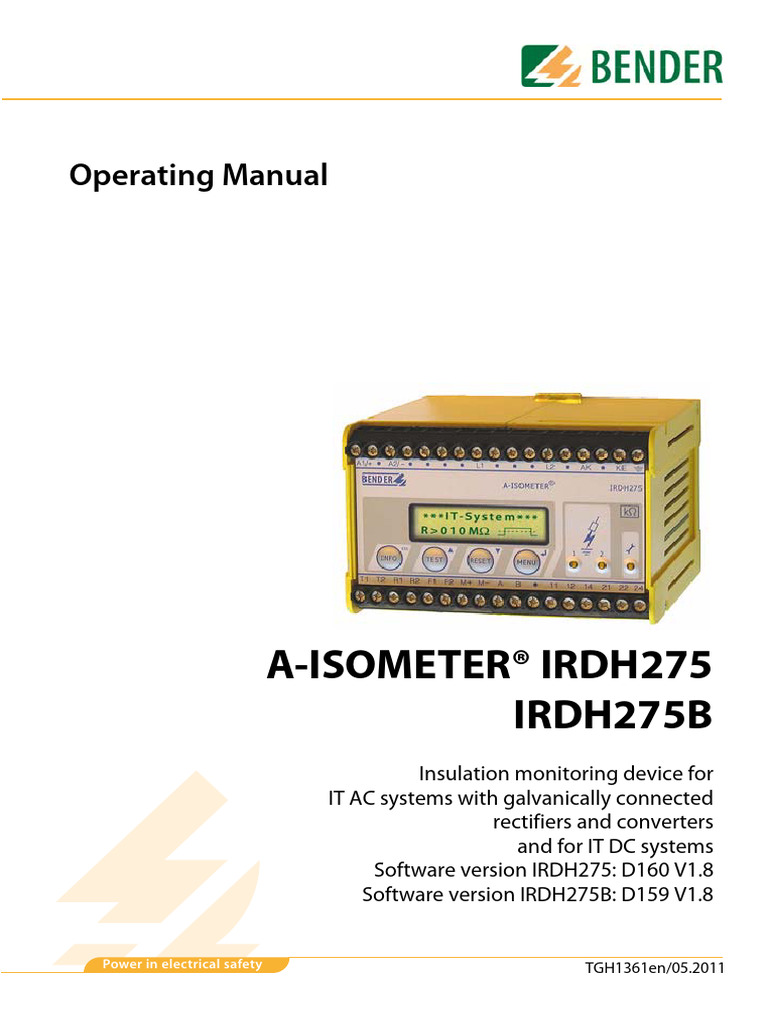 IRDH275_TGH_en | PDF | Direct Current | Alternating Current