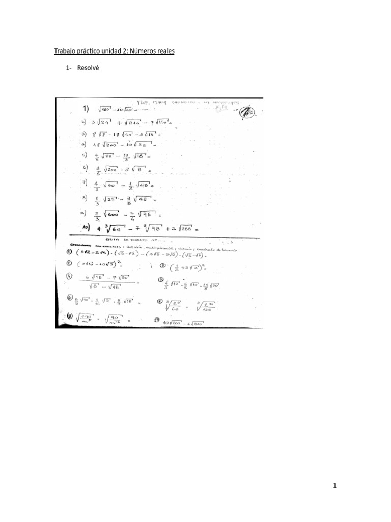 N-meros Irracionales.doc | PDF