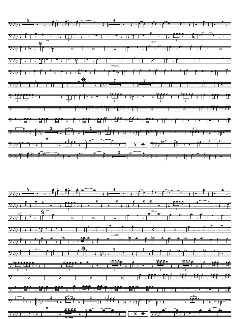 AMARGURAS - TrombÃ N | PDF